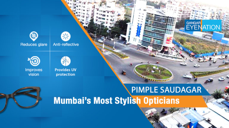 Gangar Eyenation Opticians in Pimple Saudagar| Designer Eyewear Store